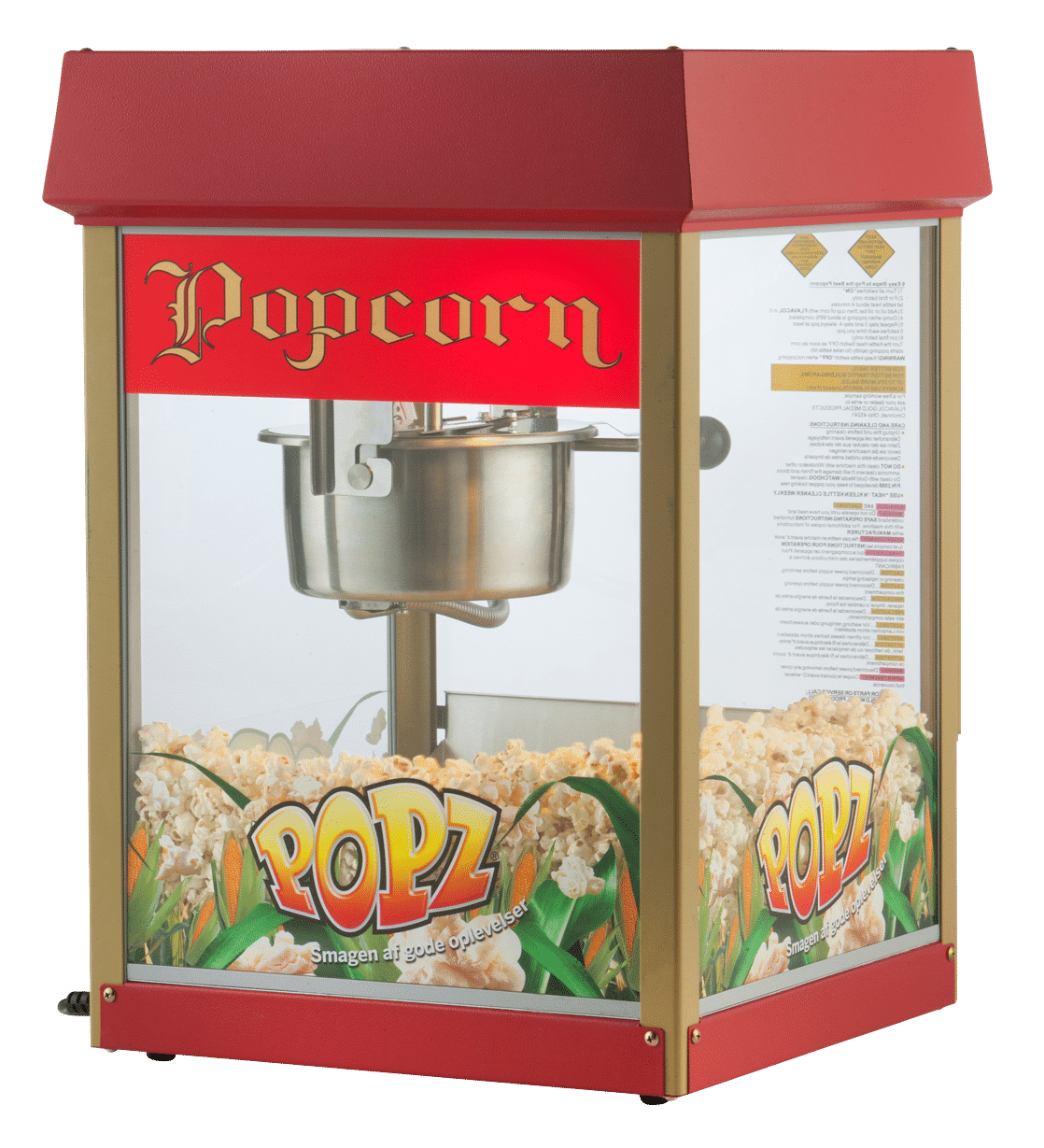 Popcornmaskine 4 oz - Popz